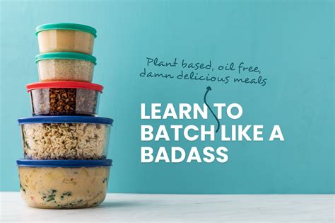 Batch Block Be Gone With Our Plant Based Batching Bootcamp Clean