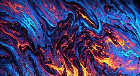 Premium Photo A Colorful Abstract Background With A Swirly Pattern