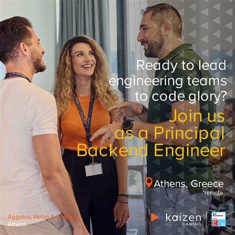 Kaizen Gaming On Linkedin Principal Backend Engineer