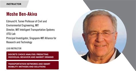 Mit Professional Education On Linkedin Mit Mitprofessionaleducation Transportation Mitfaculty…