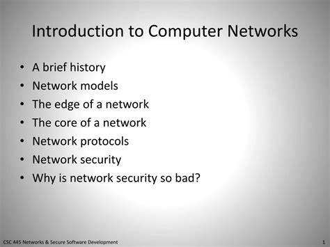 Ppt Introduction To Computer Networks Powerpoint Presentation Free