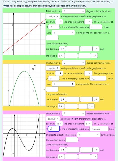 Solved Without Using Technology Complete The Following