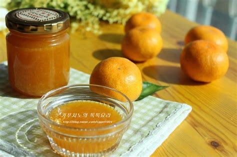 상큼달콤한 홈메이드 귤잼