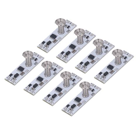 Neyseki 8pcs Capacitive Touch Dimmer Switch Module Stepless Dimming Module Panel For Led Light