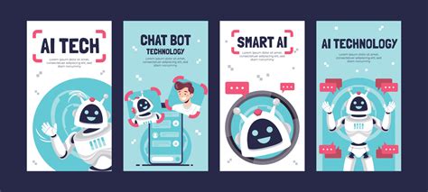 Social Media Story Of Smart Ai Chat Bot 22418410 Vector Art At Vecteezy