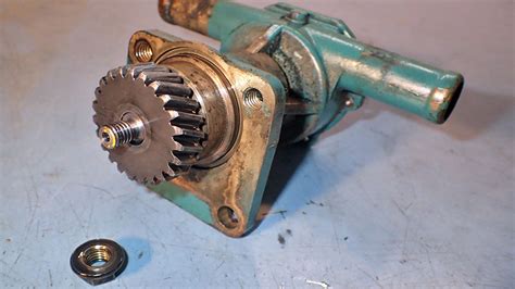 Blauwassermotorwartungseewasserpumpeimpellerpumpeimpellerzahnrad