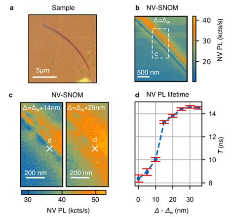 Scanning Near Field Optical Microscopy Snom On Ag Nanowires Diameter