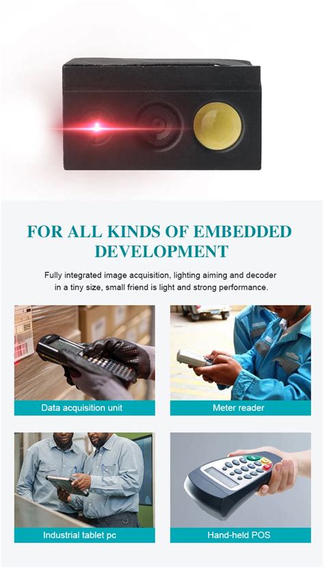 High Performance Embedded 2d Barcode Module Ocr Passport Scanner