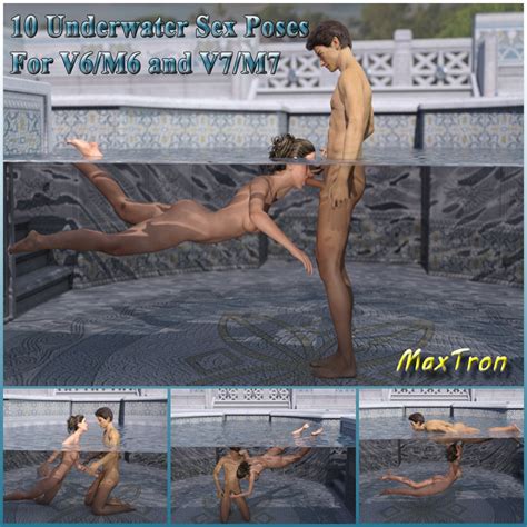 Renderotica Underwater Sex Poses