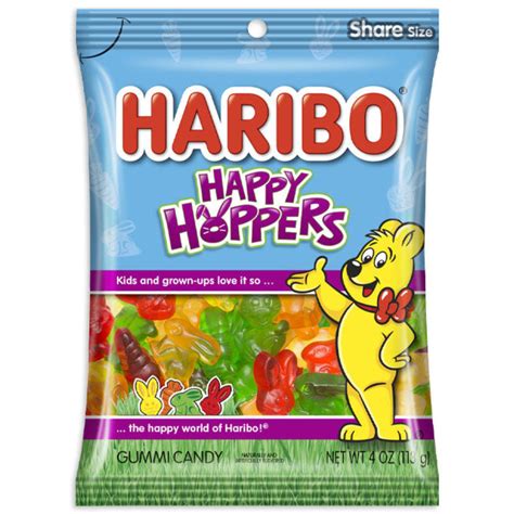 Haribo Happy Hopper Gummi Candy 4oz 12ct I Got Your Candy