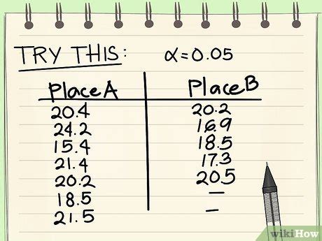 How To Perform A Two Sample T Test 11 Steps With Pictures