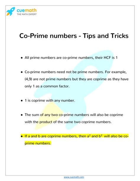 Examples Of Co Prime Numbers At Alica Martel Blog
