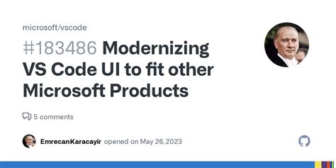 Modernizing Vs Code Ui To Fit Other Microsoft Products · Issue 183486