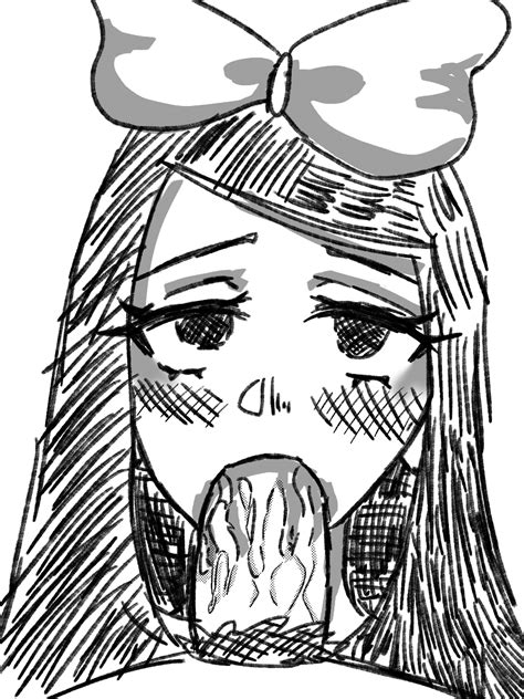 Rule 34 Black And White Blowjob Bow Female Miitopia Popstar Miitopia Pubic Hair Saliva 10131485