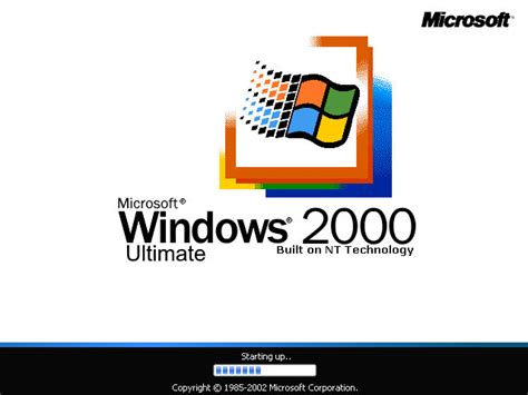 Windows 2000 Ultimate Indev Classic Style By Baohongrui On Deviantart
