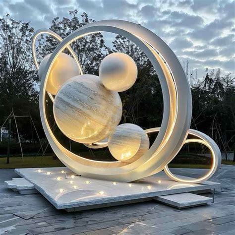 Planet Art Sculpture