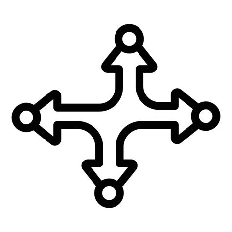 Making Decisions Icon Outline Vector Problem Solving Mind 35484398