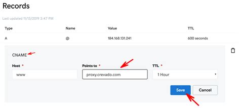 custom domain setup godaddy domain manager crevado portfolios blog