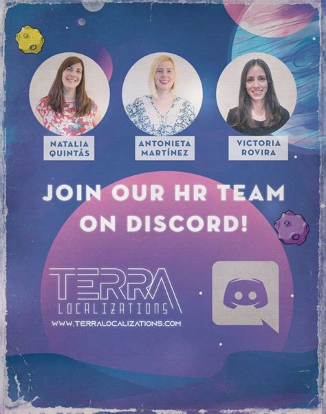 Terra Localizations Video Game Localization On Linkedin Discord Hrteam Localization