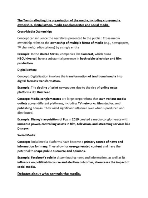 Media Part 1 Pdf Mass Media New Media