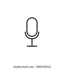 Microphone Vector Icon Recording Icon Stock Vector Royalty Free Shutterstock