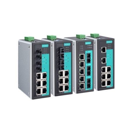 Moxa EDS A SS SC T Managed Ethernet Switch Parkelect Com