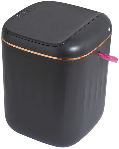 Sooyee 20l Touchless Trash Can With Lid53 Gallon Bathroom Trash Can