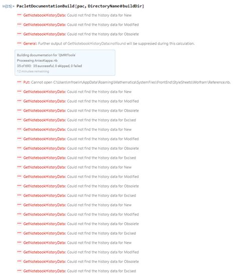 Cannot Generate Paclet Documentation Due To Crash Mathematica 130 Online Technical Discussion