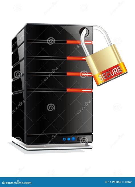 Hosting Server Isometric Vector Illustration Abstract 3d Datacenter Or Data Center Room