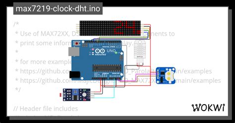 Max7219 Clock O Wokwi Arduino And Esp32 Simulator
