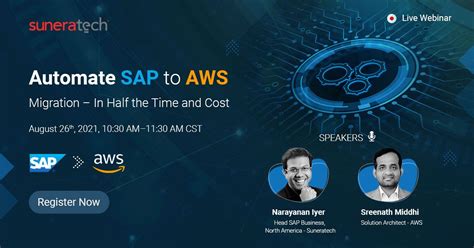 Suneratech On Linkedin Automate Sap To Aws Migration In Half The Time And Cost