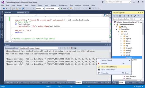 Building And Modifying Linux Kernel With Visual Studio Sysprogs Tutorials