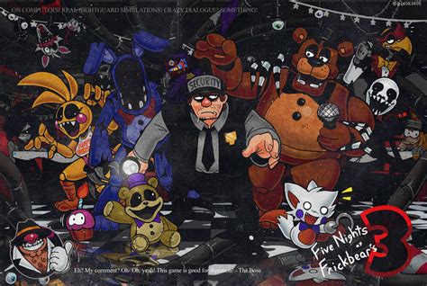 Five Nights At Frickbears 3 Sparks Wave Of Fanart And Hype
