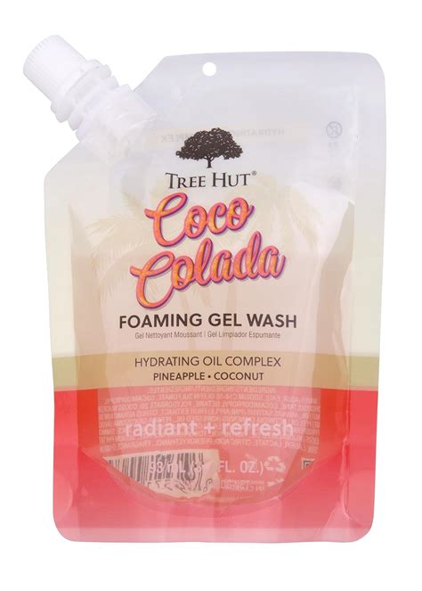 Amazon Com Tree Hut Foaming Gel Wash Travel Size Coco Colada Oz Beauty Personal Care
