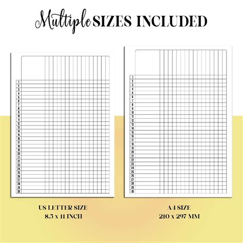Printable Class Record Class Record And Checklist Class Gradebook
