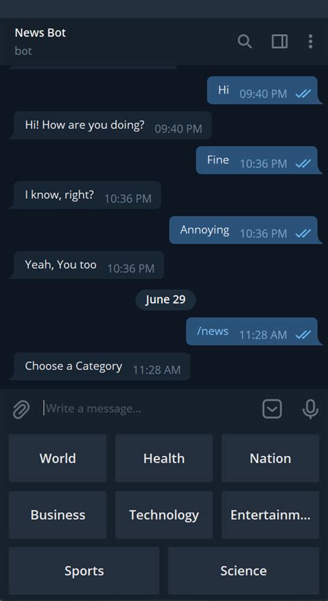 Github Priyanshuborole Python Telegram Telegram News To Show News In Any Language