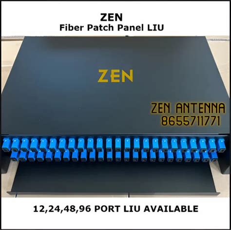 48 Port Multimode Zen Liu Light Interface Unit Sc At Best Price In Mumbai