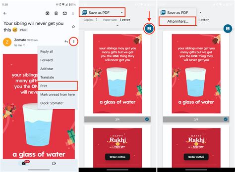 How To Print Or Save Email From Gmail As Pdf