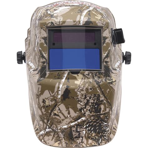 Lincoln Electric Auto Darkening Welding Helmet With Grind Mode— Camo