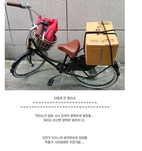 살 빼려고 자전거를 산 결과 밈하우스