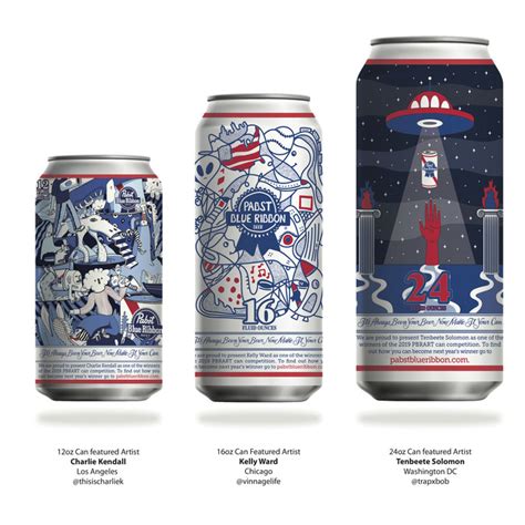Pabst Blue Ribbon Can Art Pabst Blue Ribbon Blue Ribbon Lager Can