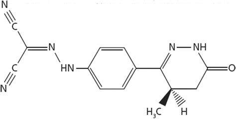 Chemical Structure Of Levosimendan The Enantiomer Of Download