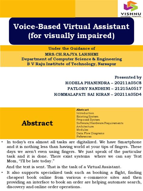 Voice Based Virtual Assistant Pdf Software Siri