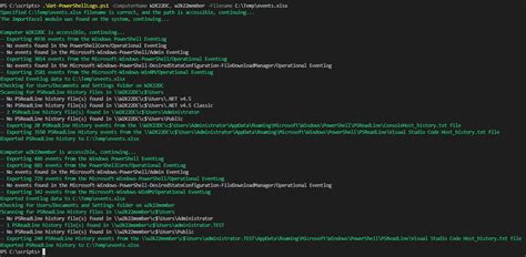 Powershell Is Fun Retrieve Local And Remote Powershell Logs