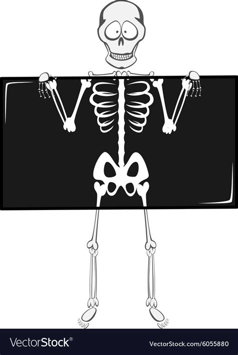 Skeleton Buddy Royalty Free Vector Image Vectorstock
