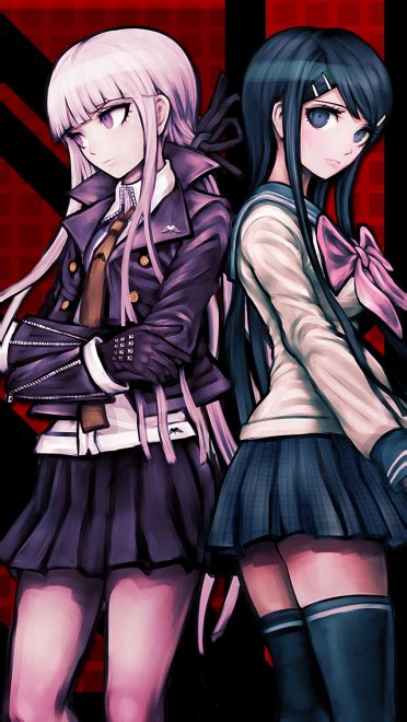 ダンガンロンパ舞園さやか 霧切響子iPhone56401136 壁紙 wallpaperboys