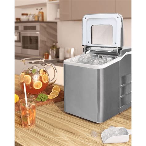Yyao Big Ice Maker Machine Ice Cubes Maker Summer Cooler Machine Portable Countertop Ice