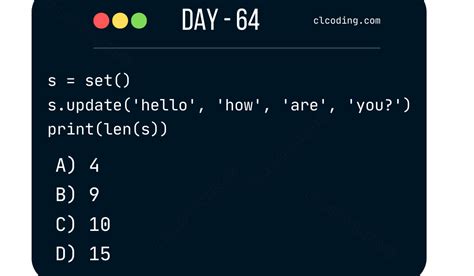 Python Coding Challenge Day 64 What Is The Output Of The Following Python Code ~ Computer