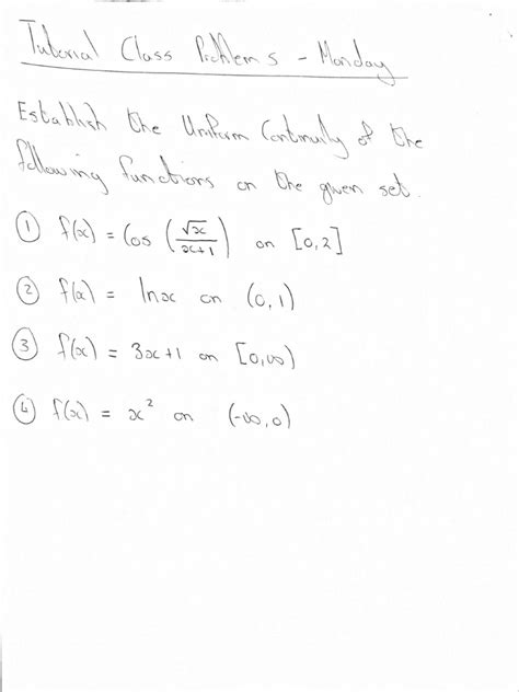 54 Tutorial Class Problems Pdf