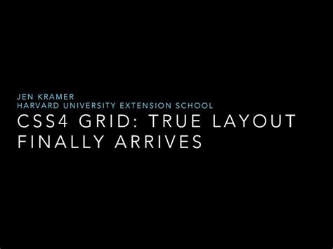 Pdf Css Grid Finally True Layout Arrives Dokumentips